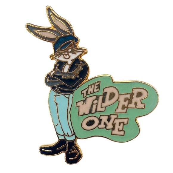 Warner Bros. | Jewelry | Warner Bros Bugs Bunny Blue And Black Cartoon ...